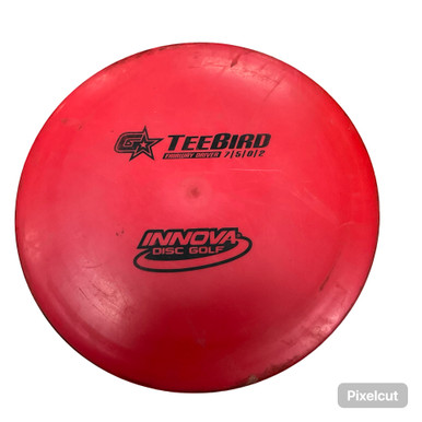 Used Innova G TEEBIRD Disc Golf Driver Red