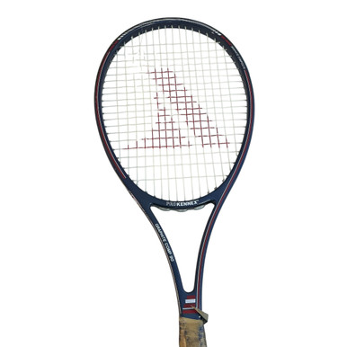Used Pro Kennex GRAPHITE COMP 90 Adult Tennis Racquet Navy Blue 4 1/2"