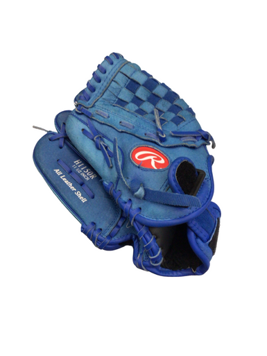Used Rawlings HIGHLIGHT SERIES BB/SB Glove LH Throw Royal Blue 11 1/2"