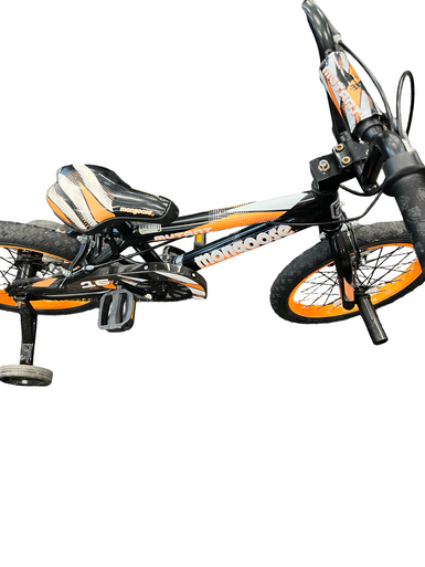 Used Mongoose MUTANT Training Wheel Bike Boys Orange 16"
