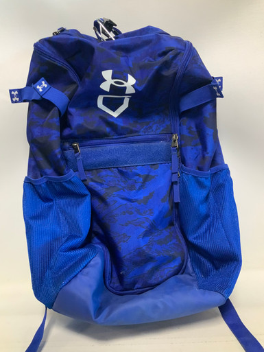 Used Under Armour BLUE BB/SB Player Backpack Royal Blue