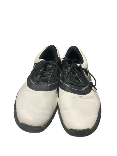Used Nike Mens Golf Shoes White Senior 10
