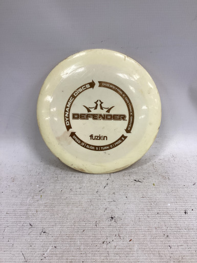 Used Dynamic Discs DEFENDER Disc Golf Driver Tan