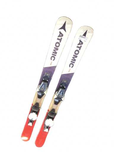 Used Atomic PUNX Boys Skis Only Red 67 cm