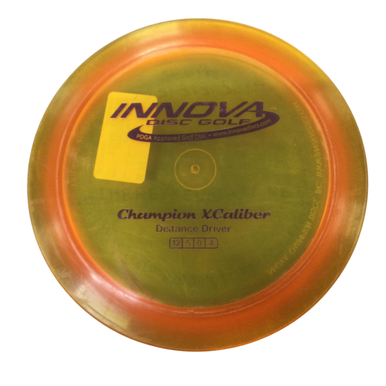 Used Innova XCALIBER Disc Golf Driver Orange