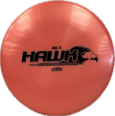 Used Dynacraft BIG Z HAWK Disc Golf Mid Range Red
