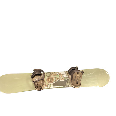 Used K2 K2 ZEPPELIN W/BURTON CUSTOM 162CM Mens Board/Bindings Tan 162 cm