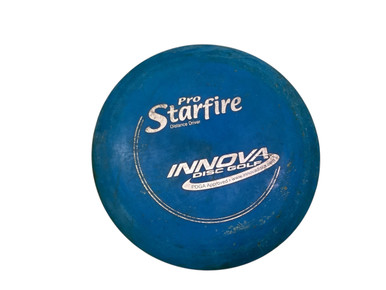 Used Innova PRO STARFIRE DISTANCE DRIVER Disc Golf Driver Royal Blue