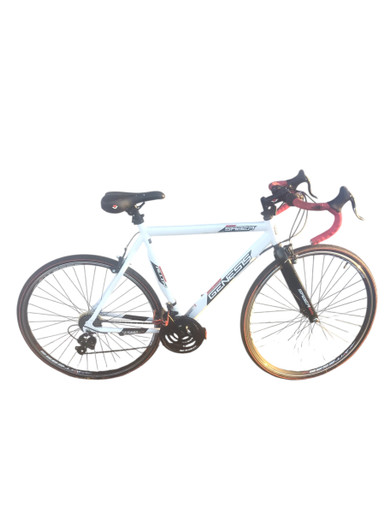 Used SABER GENESIS BIKE Road Bike Mens White 54-55cm - MD Frame