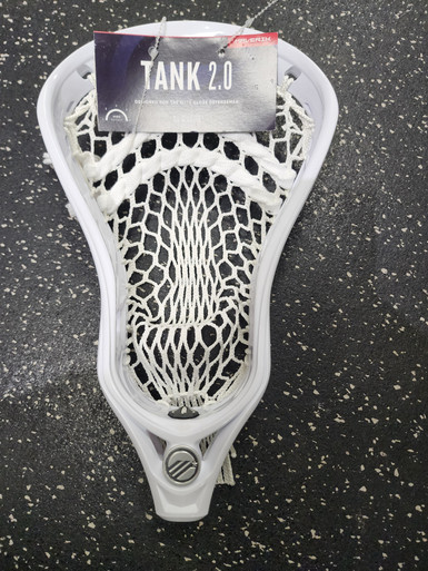 Used Maverik TANK 2.0 Mens Lacrosse Head White