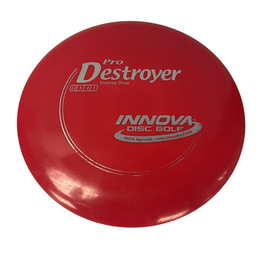 Used Innova PRO DESTROYER DRIVER Disc Golf Driver Red