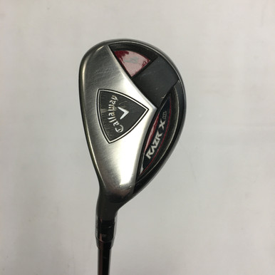 Used Callaway RAZORX 4 Hybrid Regular Flex Graphite Shaft Hybrid Clubs ...