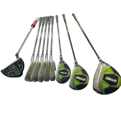 Used Ray Cook GYRO TEEN Jr Club Set RH 10 Piece