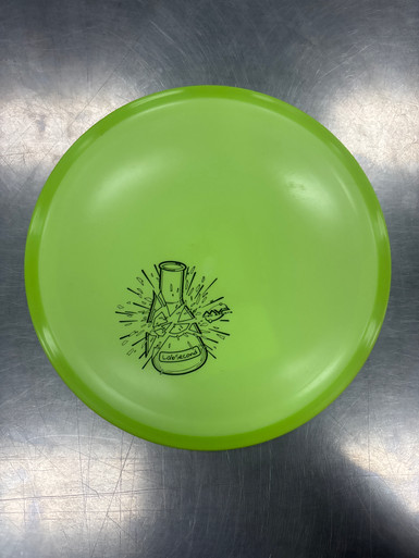 Used Axiom FISSION FIREBALL Disc Golf Driver Yellow