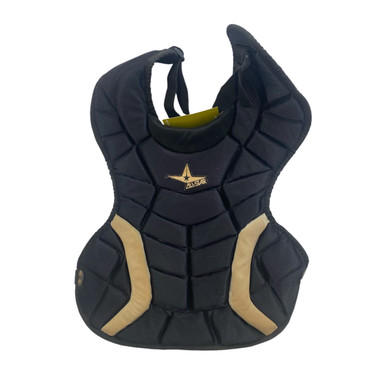 Used All Star ALL STAR CHEST PROTECTOR Catchers Chest Protector Black ...