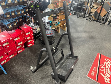 Used F45 Weight Rack w/ Wheels