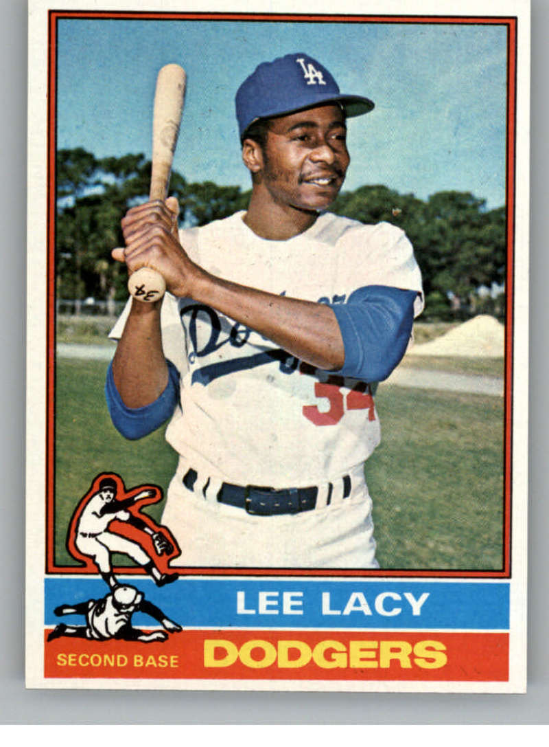 1976 Topps #99 Lee Lacy VG Los Angeles Dodgers - Under the Radar Sports