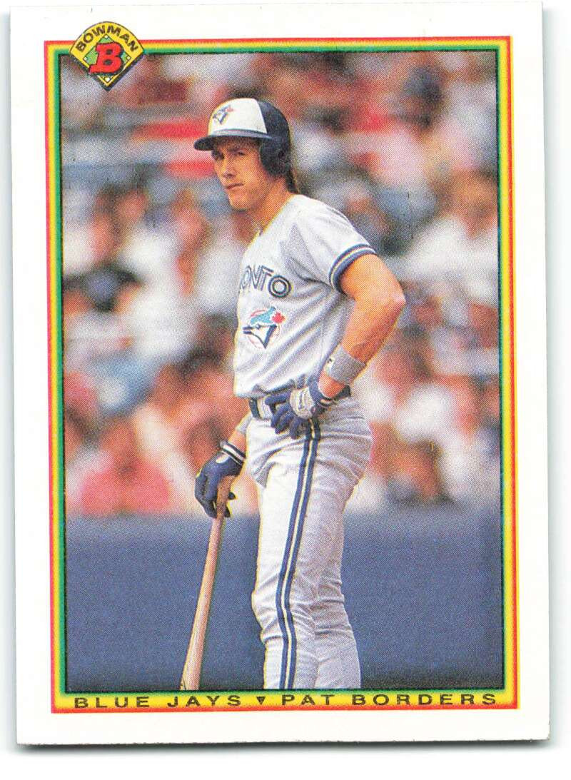 1990 Bowman #521 Pat Borders VG Toronto Blue Jays - Under the Radar Sports
