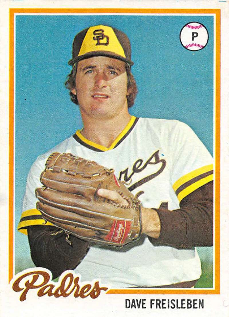 1978 Topps #594 Dave Freisleben VG San Diego Padres - Under the Radar ...