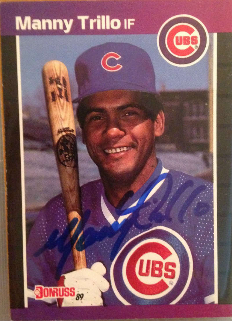 Manny Trillo Autographed 1989 Donruss #608 - Under the Radar Sports