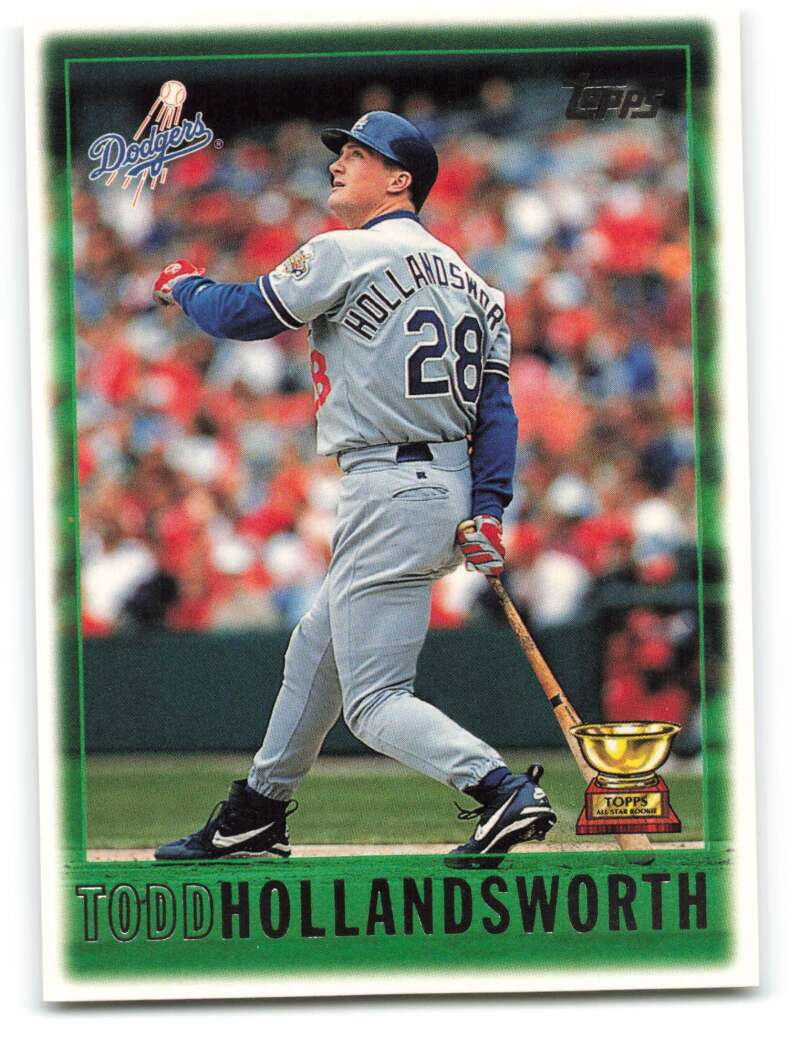1997 Topps #177 Todd Hollandsworth VG Los Angeles Dodgers - Under the ...