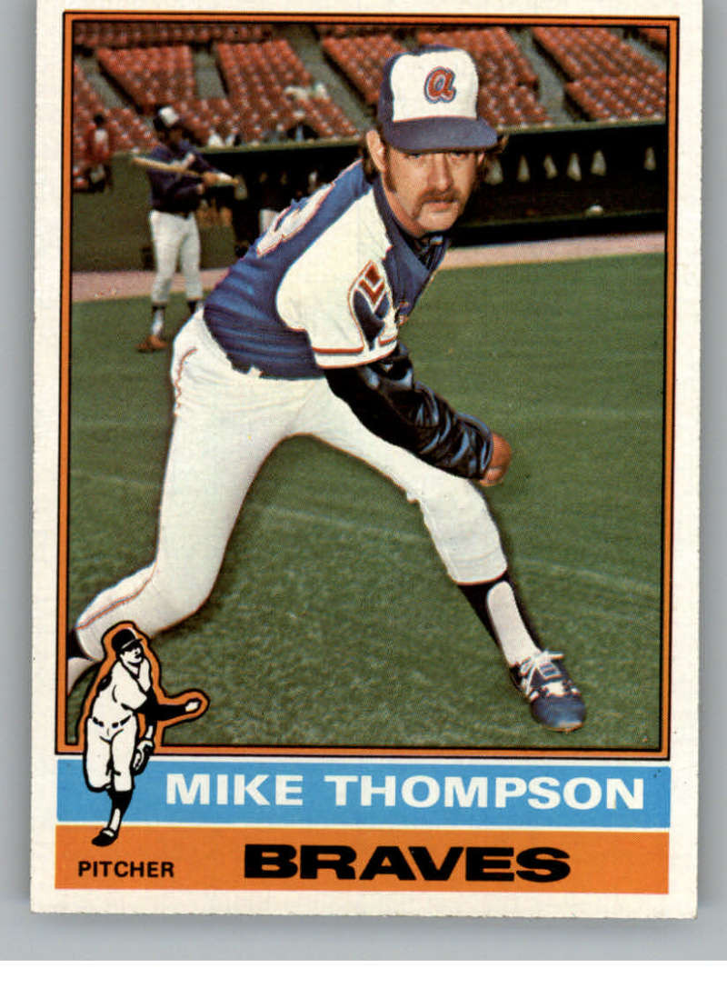 1976 Topps #536 Mike Thompson VG Atlanta Braves - Under the Radar Sports