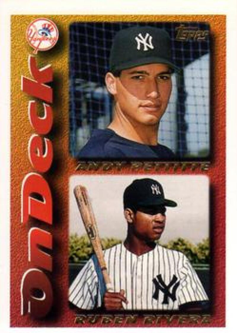 1995 Topps #640 Ruben Rivera/Andy Pettitte VG New York Yankees - Under ...