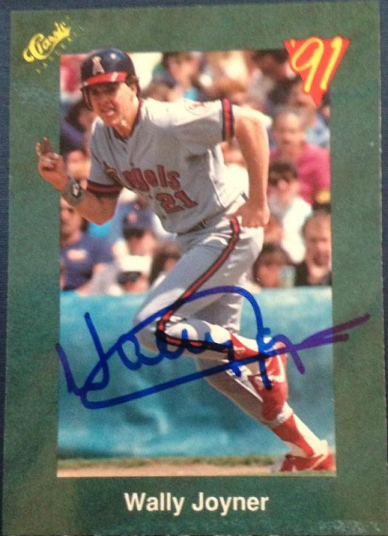 Wally Joyner Autographed 1991 Classic III #T42 - Under the Radar Sports