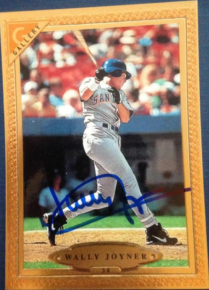 Wally Joyner Autographed 1997 Topps Gallery #30 - Under the Radar Sports