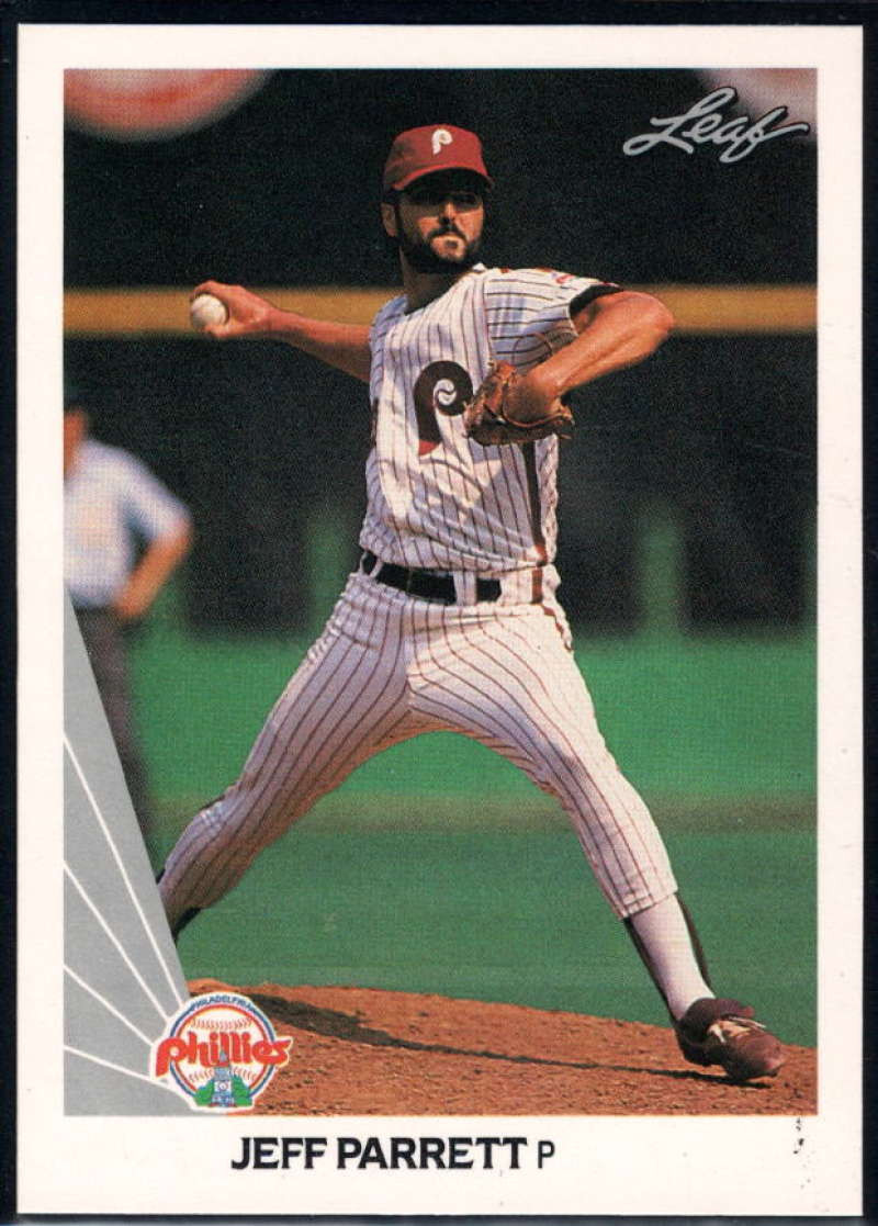 1990 Leaf #210 Jeff Parrett VG Philadelphia Phillies - Under the Radar ...