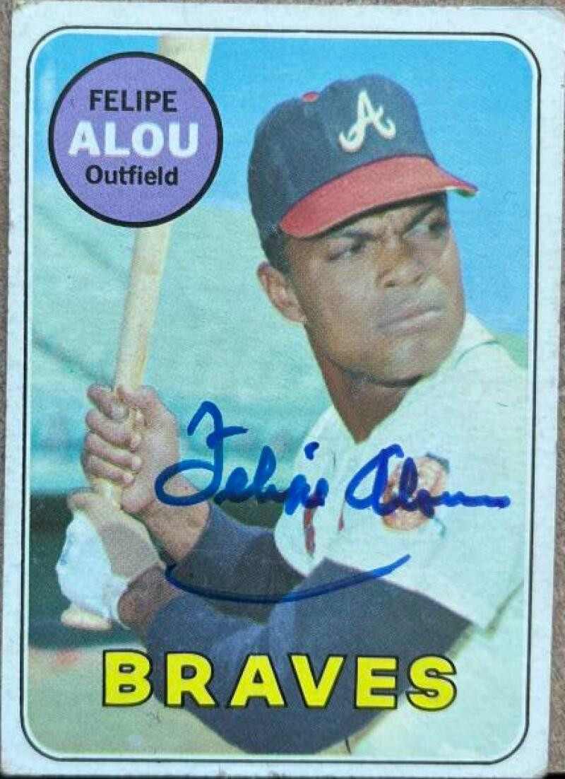 Felipe Alou Autographed 1969 Topps #300 - Under the Radar Sports