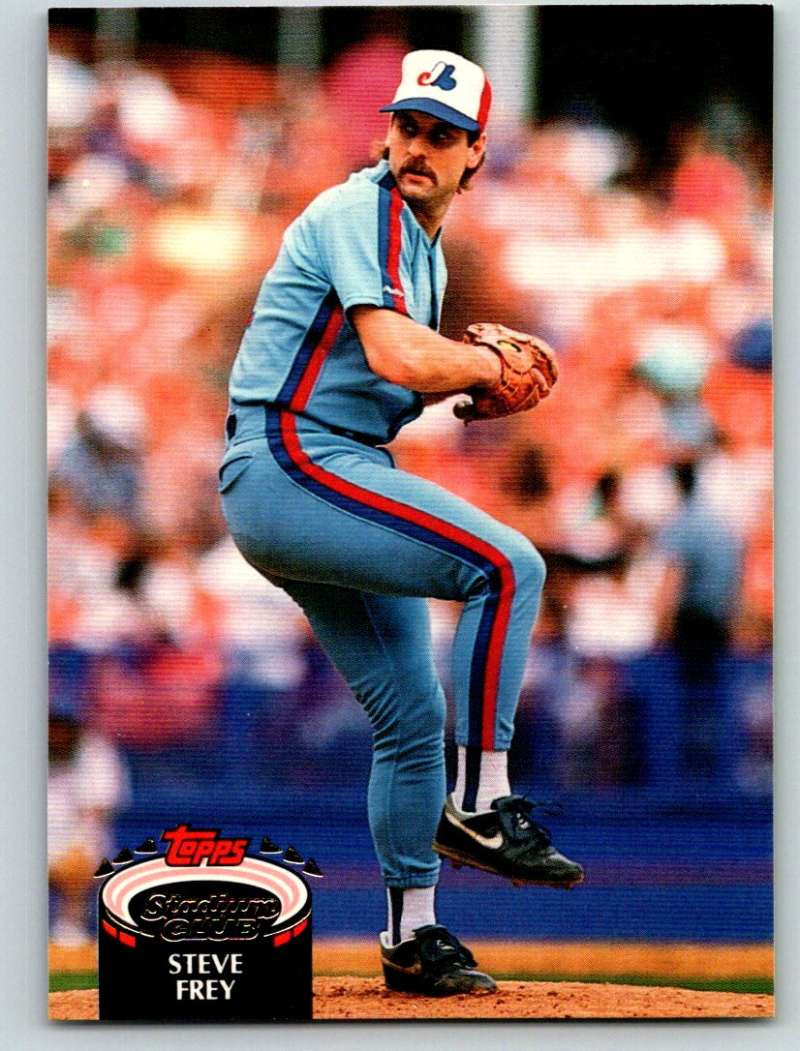 1992 Stadium Club #572 Steve Frey VG Montreal Expos - Under the Radar Sports
