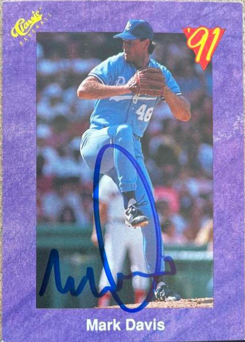 Mark Davis Autographed 1990 Classic Game #15 - Under the Radar Sports