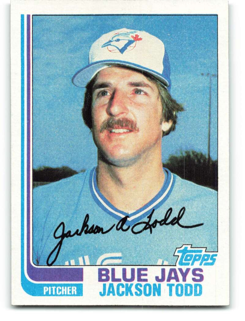 1982 Topps #565 Jackson Todd VG Toronto Blue Jays - Under the Radar Sports