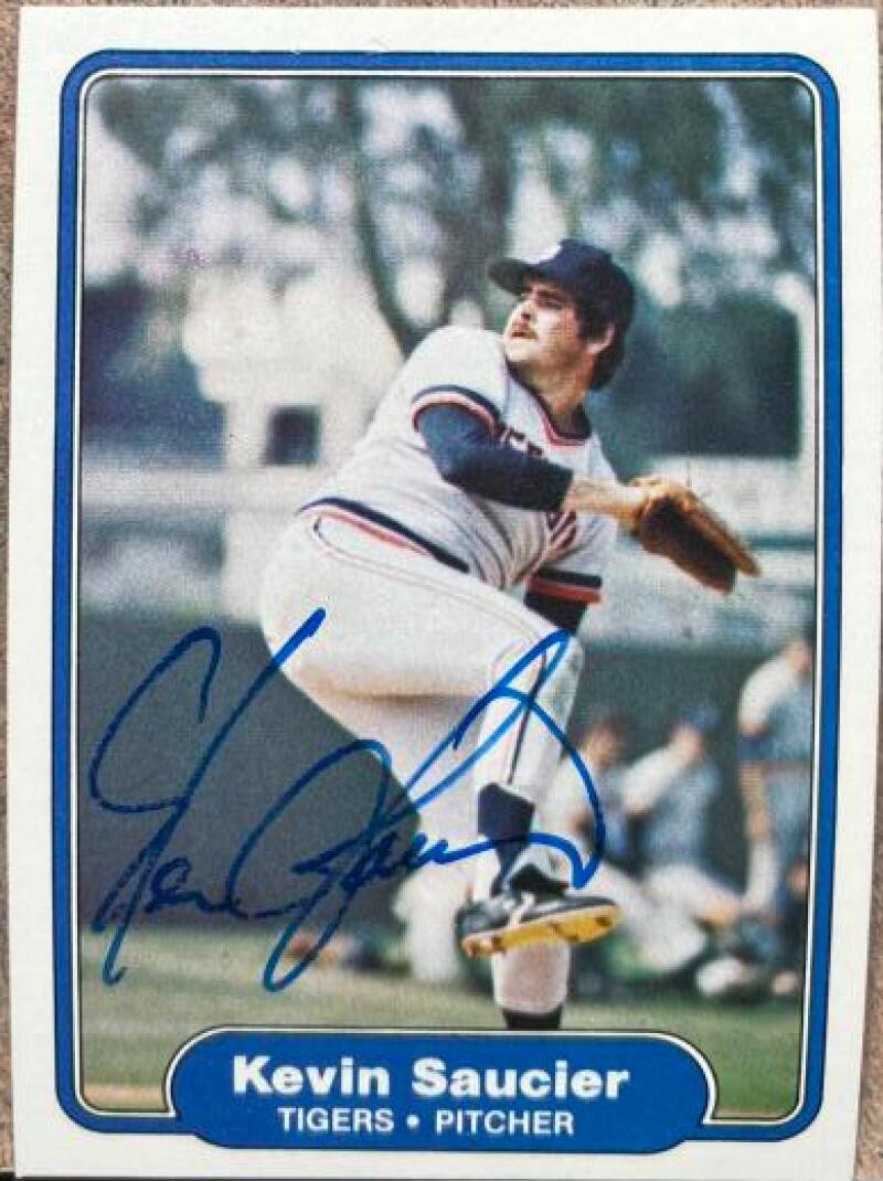Kevin Saucier Autographed 1982 Fleer #275 - Under the Radar Sports