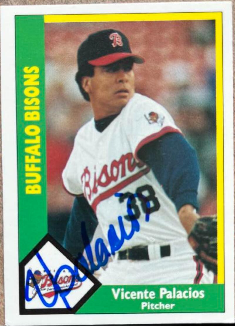 Vicente Palacios Autographed 1990 CMC #7 - Under the Radar Sports