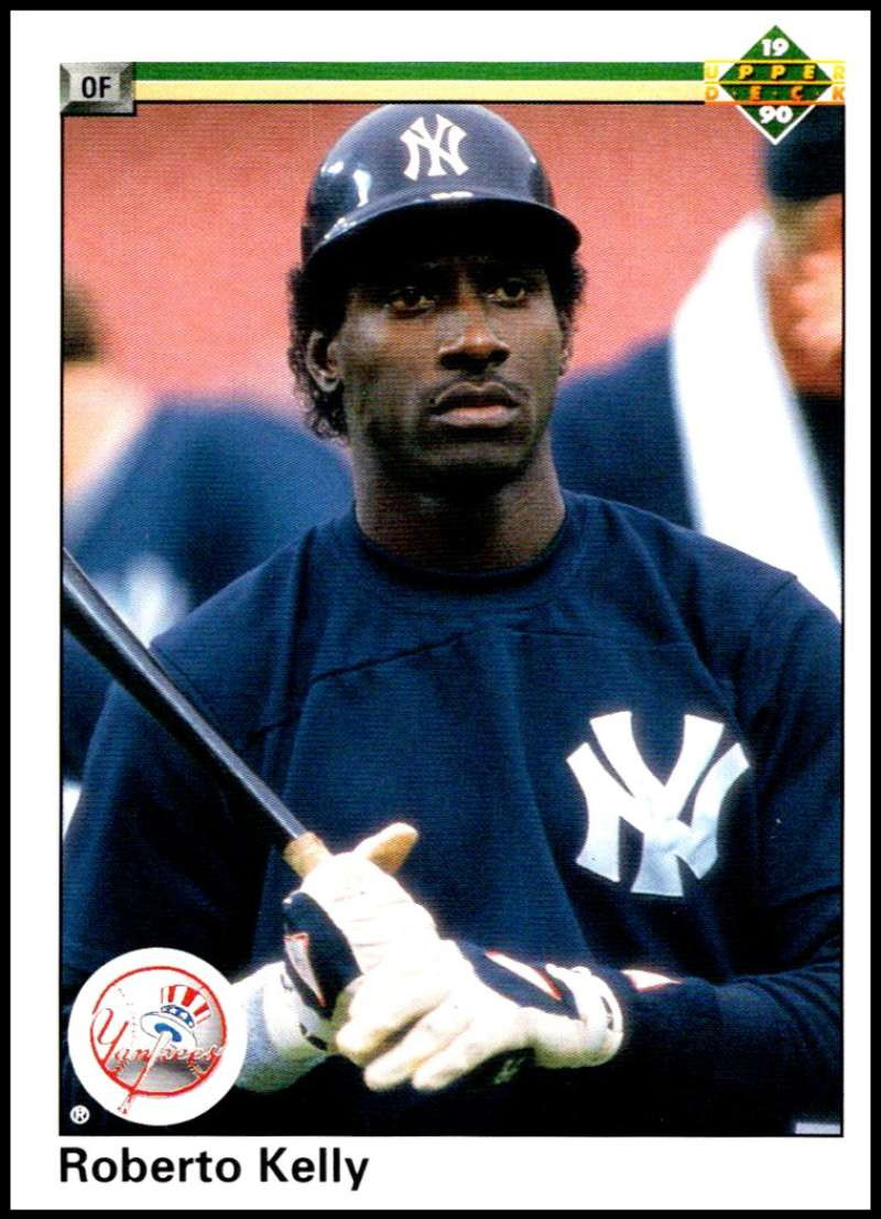 1990 Upper Deck #193 Roberto Kelly UER VG New York Yankees - Under the ...