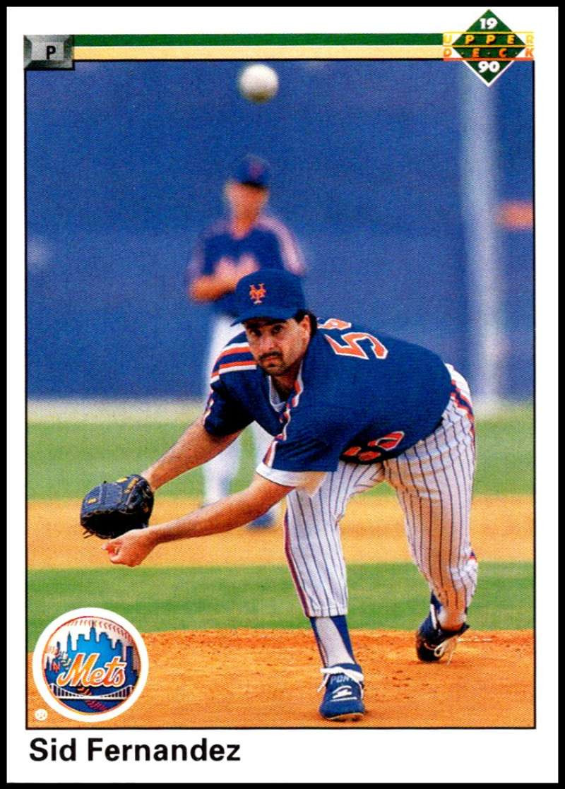 1990 Upper Deck #261 Sid Fernandez VG New York Mets - Under the Radar ...