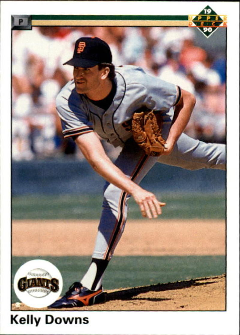 1990 Upper Deck #699 Kelly Downs VG San Francisco Giants - Under the ...