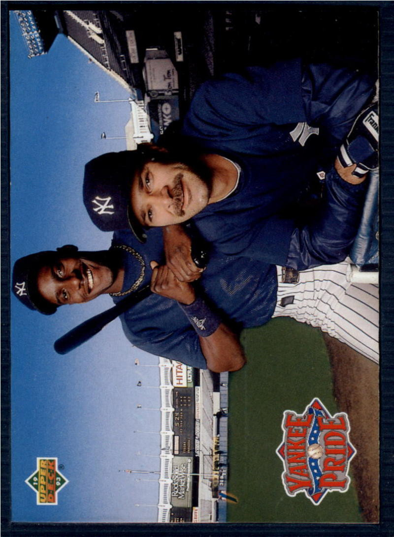 1993 Upper Deck #47 Roberto Kelly/Don Mattingly VG New York Yankees ...