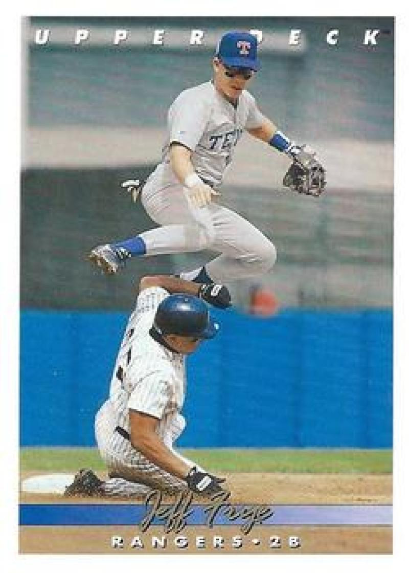 1993 Upper Deck #371 Jeff Frye VG Texas Rangers - Under the Radar Sports