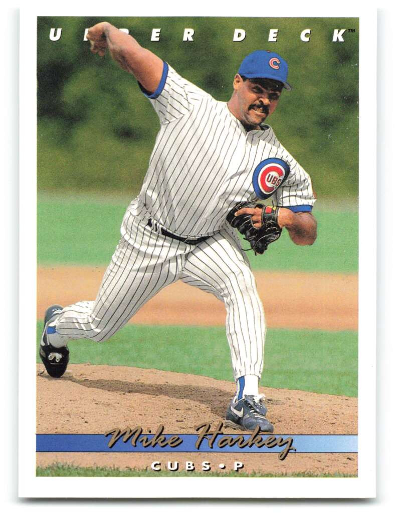 1993 Upper Deck #610 Mike Harkey VG Chicago Cubs - Under the Radar Sports