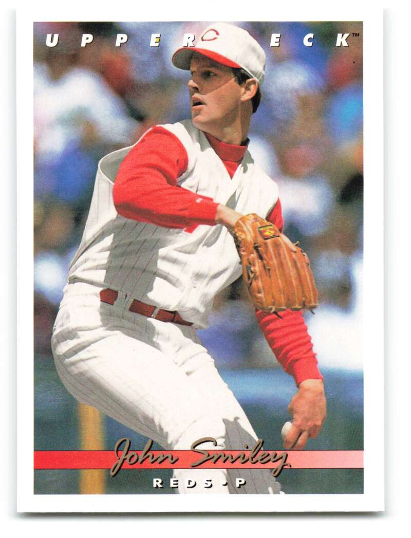 1993 Upper Deck #694 John Smiley VG Cincinnati Reds - Under the Radar ...