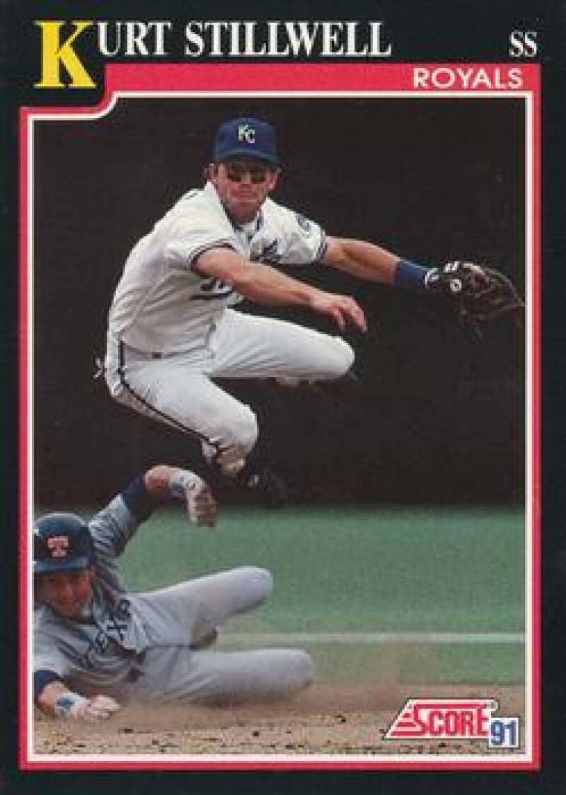 1991 Score #295 Kurt Stillwell VG Kansas City Royals - Under the Radar ...