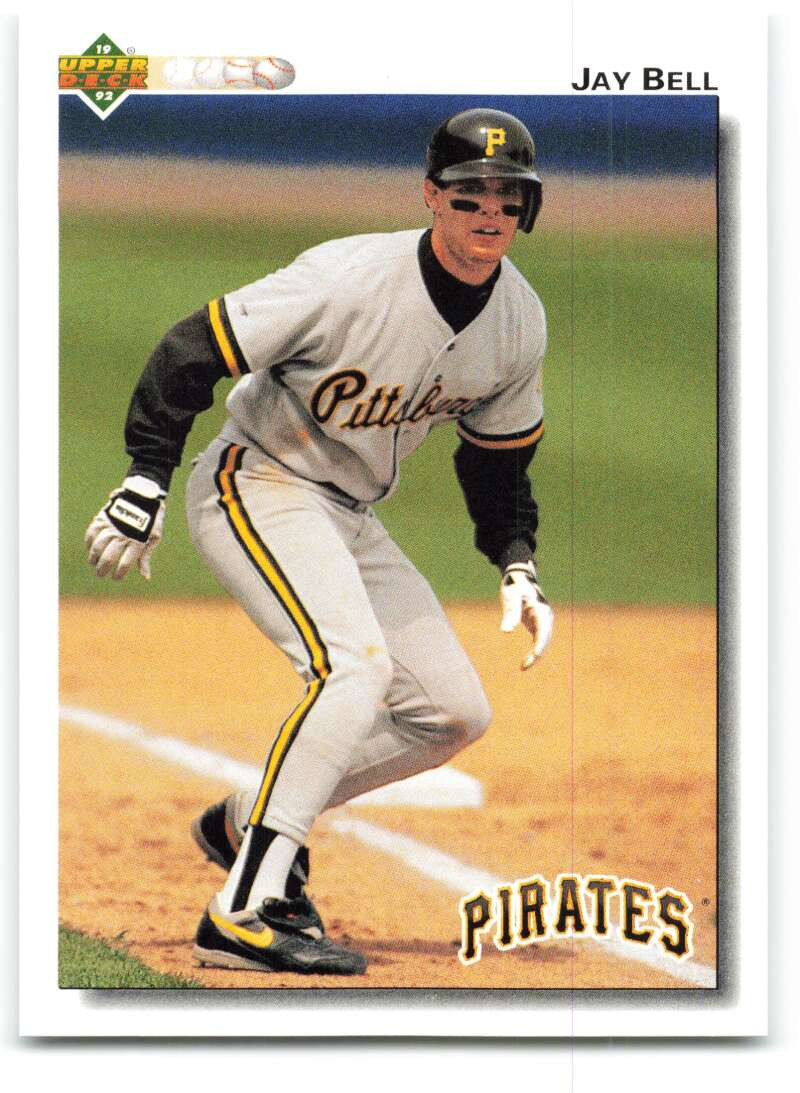 1992 Upper Deck #115 Jay Bell VG Pittsburgh Pirates - Under the Radar ...