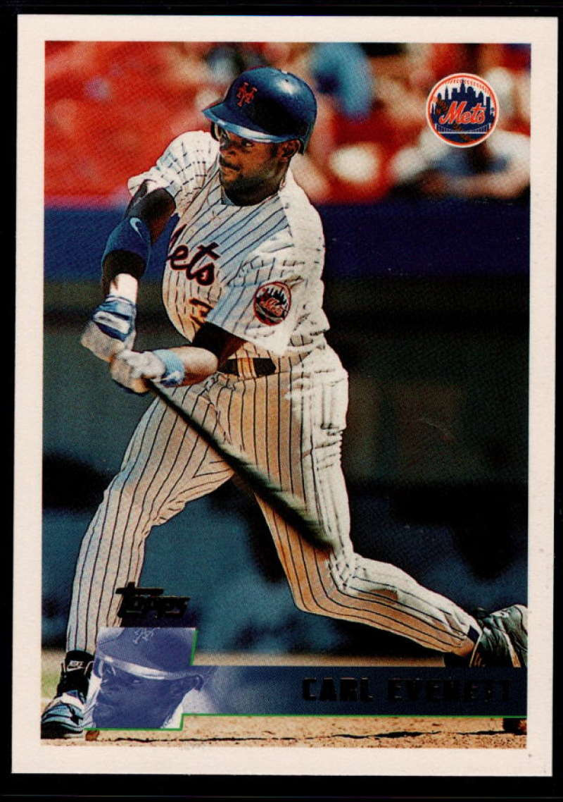 1996 Topps #281 Carl Everett VG New York Mets - Under the Radar Sports