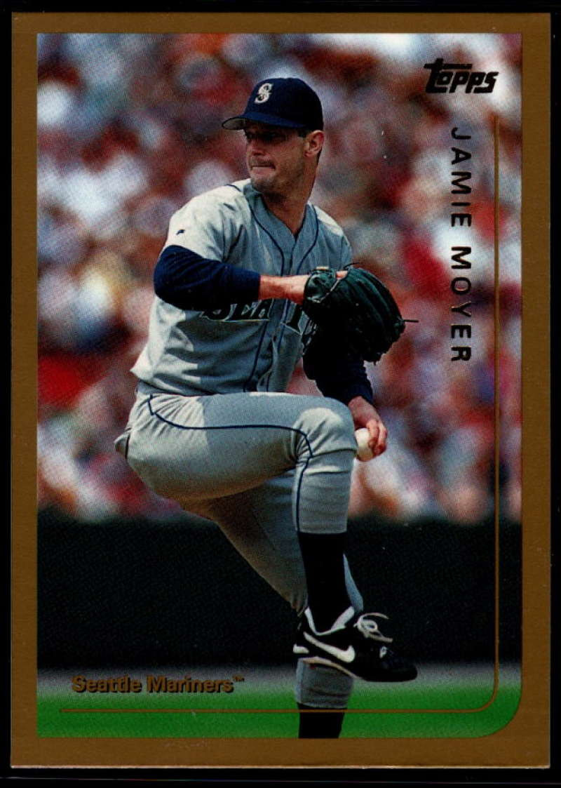 1999 Topps #343 Jamie Moyer VG Seattle Mariners - Under the Radar Sports