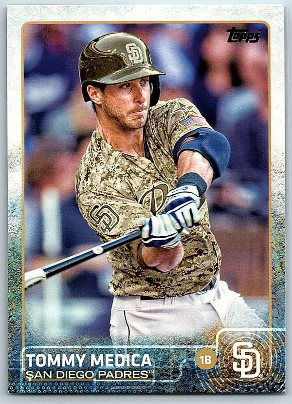 2015 Topps #170 Tommy Medica NM San Diego Padres - Under the Radar Sports