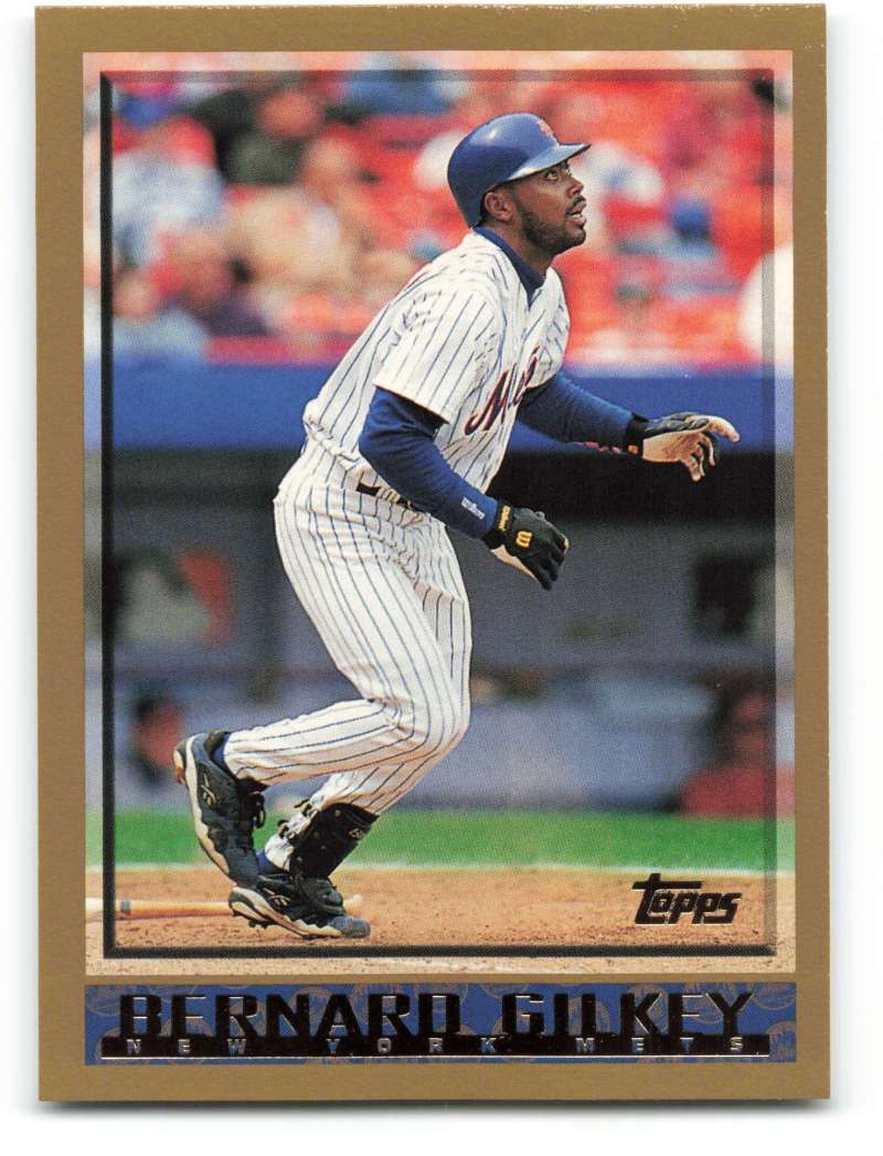 1998 Topps #153 Bernard Gilkey VG New York Mets - Under the Radar Sports