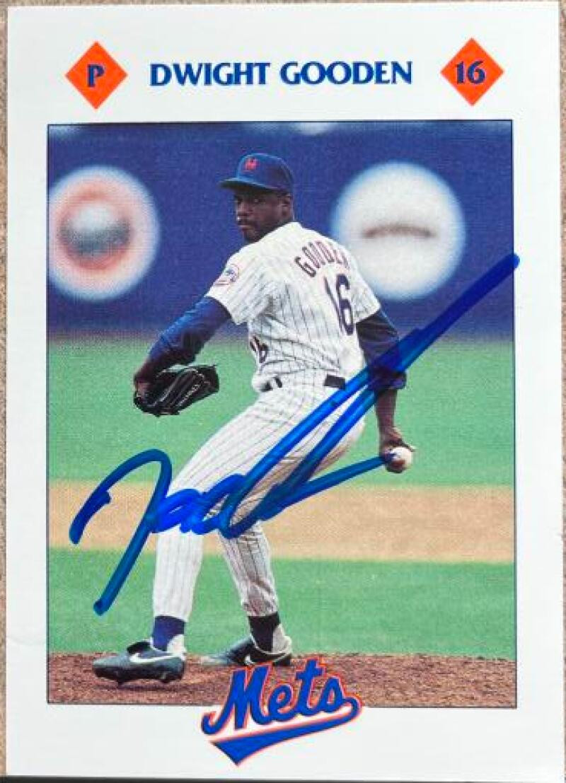 Dwight Gooden Autographed 1993 Kahn's New York Mets #NNO - Under the ...